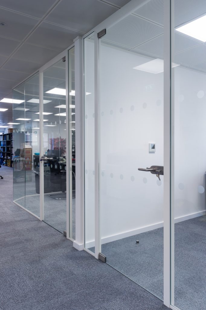 Office glass doors design and timber doors